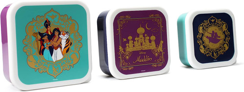Aladdin Set Of Three Lunch Boxes