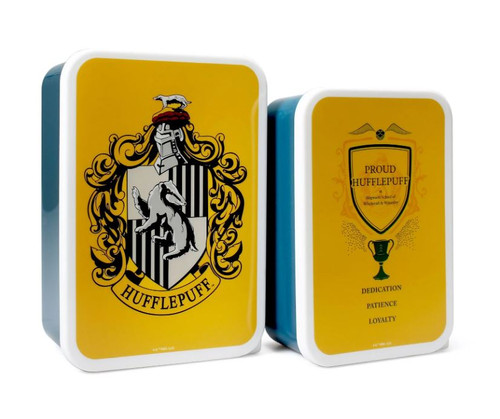 Hufflepuff Set Of 2 Lunch Boxes