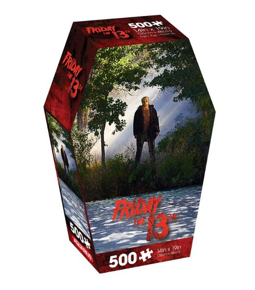 Friday The 13th Coffin Box 500 Piece Jigsaw