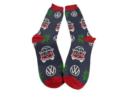 VW Bus Holiday Socks | VW Merchandise | VW Accessories Shop