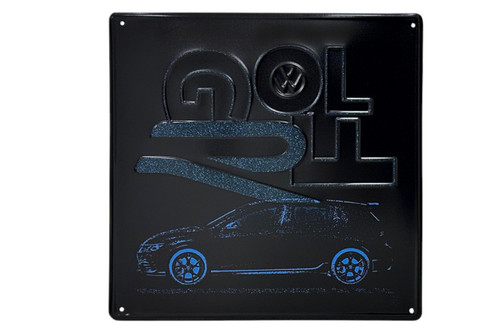 Volkswagen Golf R Metal Sign | Volkswagen Official Accessories