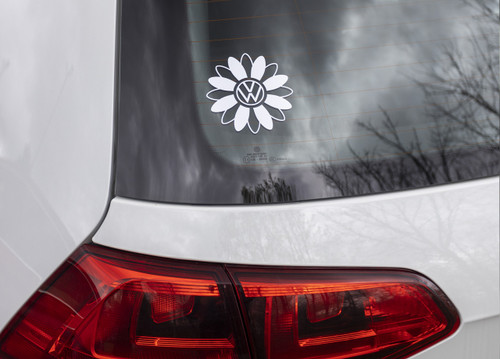 VW Vinyl Daisy Decal VW Accessories Shop