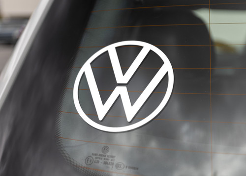 VW Logo Vinyl Decal | VW Accessories Shop