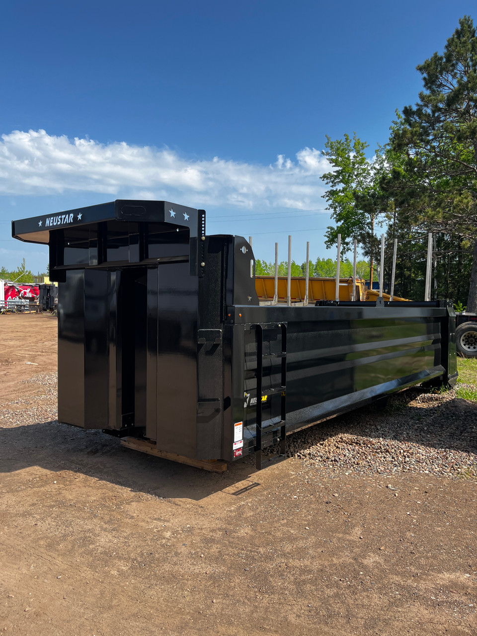 23' Hardox 500 Tuf Steel Dump Body with High Lift Tailgate – Hoist ...