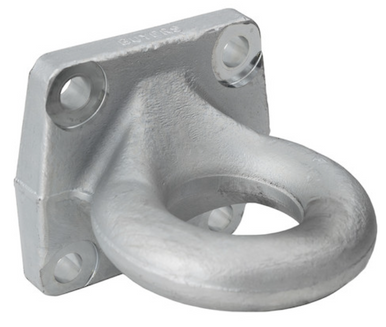 Forged Drawbar- 4 Bolt- Pintle Eye - Zinc Plated - Don Dens Sales Inc