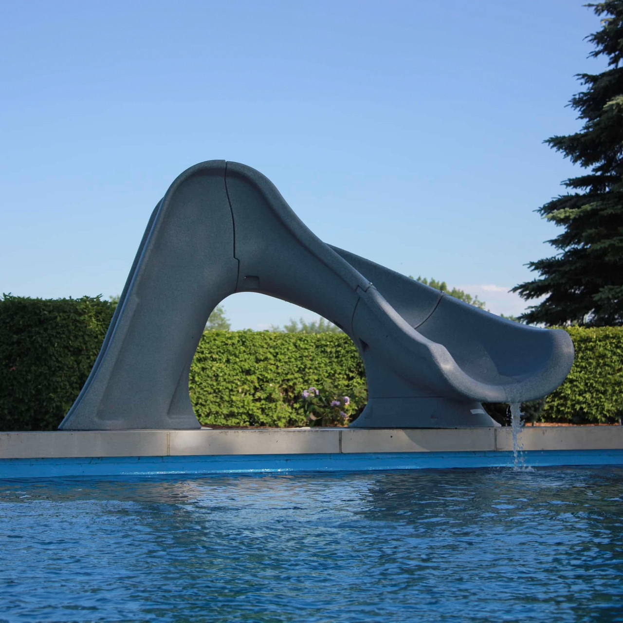 Splash Deck Mounted Pool Slide