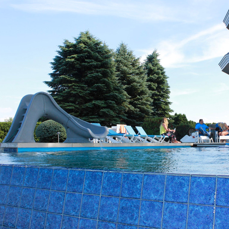 Splash Deck Mounted Pool Slide