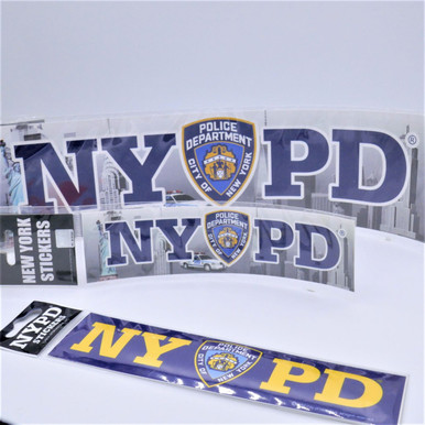 NYPD Bumper Stickers - NEW YORK GIFTS