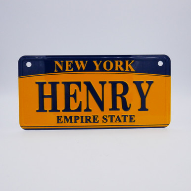 New York Name Plates - Henry