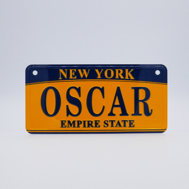 New York Name Plates - Oscar