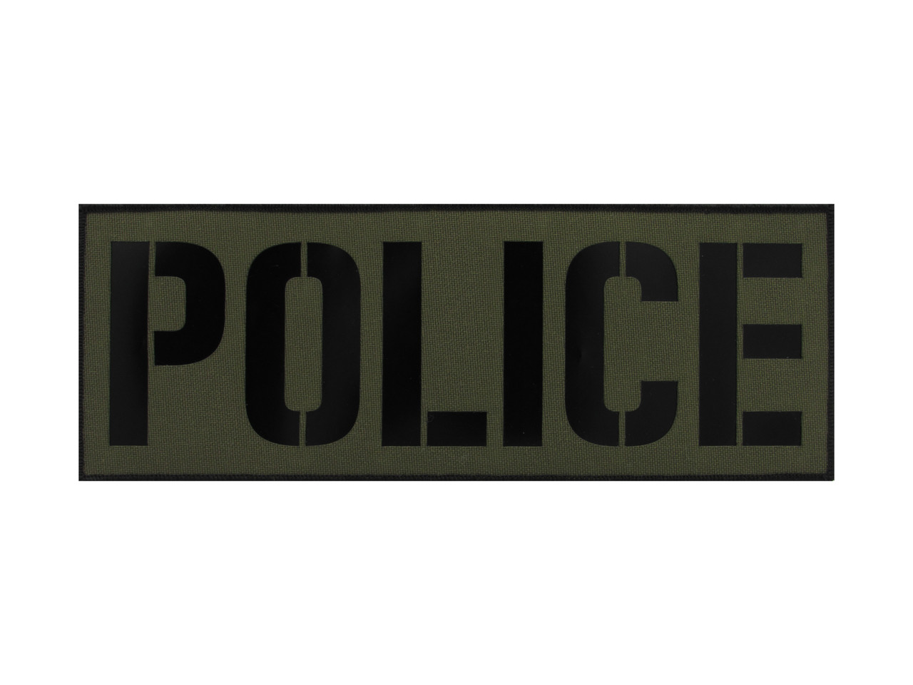 Infrared IFF POLICE Patch 4x11" - Combat Ready USA