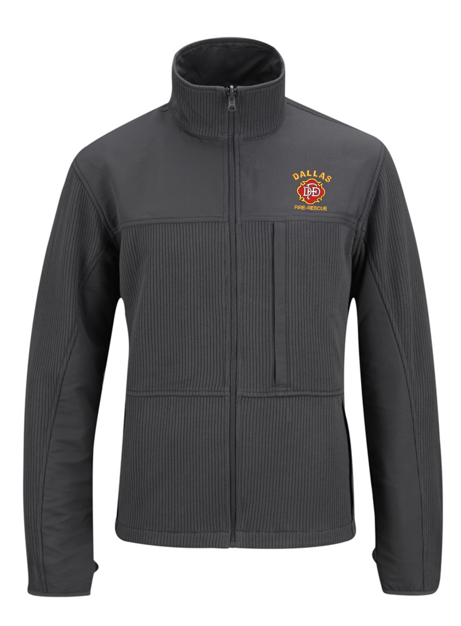 Full Zip Tech Sweater - Dallas Fire Rescue Edition - Combat Ready USA