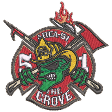 Patch DFR Station 51 - Combat Ready USA