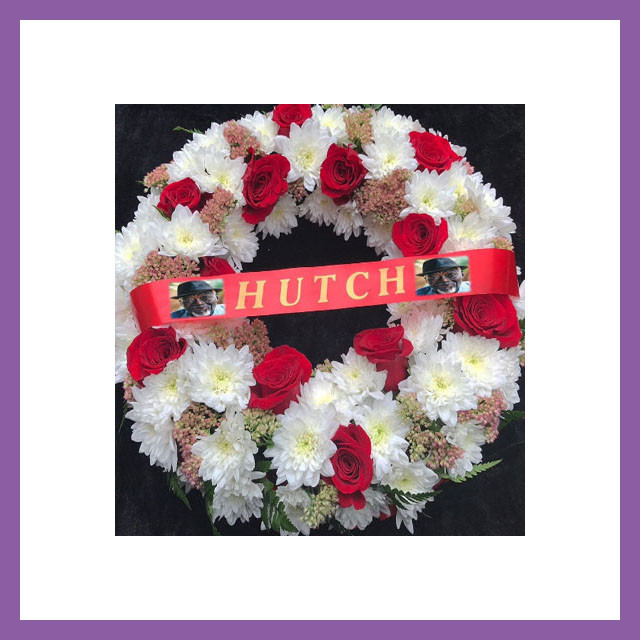 Personalized Funeral Ribbon Satin Ribbon Memorial Custom Printed