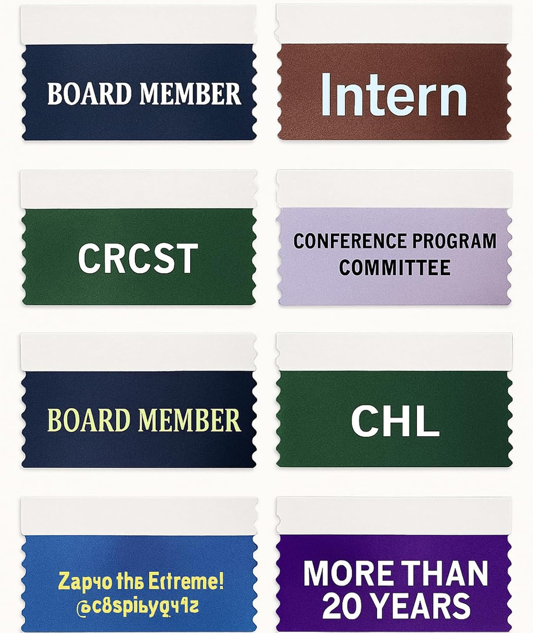Name Badge Ribbon
