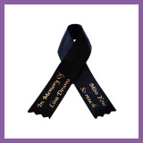 Personalized Ribbon Favor Ribbon Warehouse Awareness Ribbon