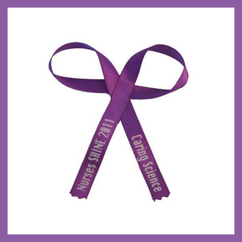 18" Favor Ribbon - Bow Size: 5 1/2" X 3" - Ribbon Warehouse