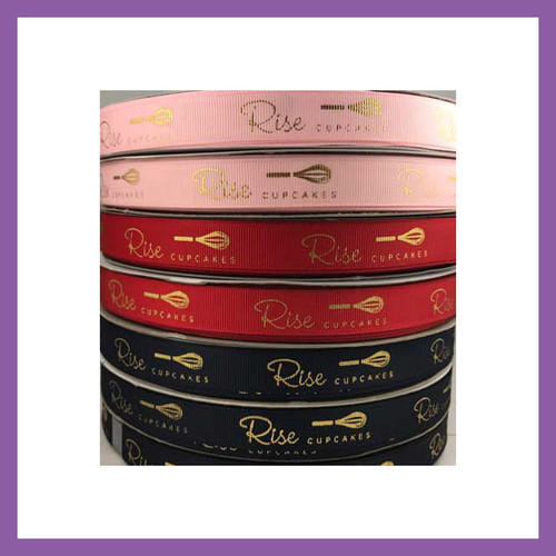 Personalized Ribbon Grosgrain Ribbon Wedding Party Christmas 5/8