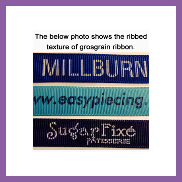 Personalized Ribbon Grosgrain Ribbon Wedding Party Christmas 5/8