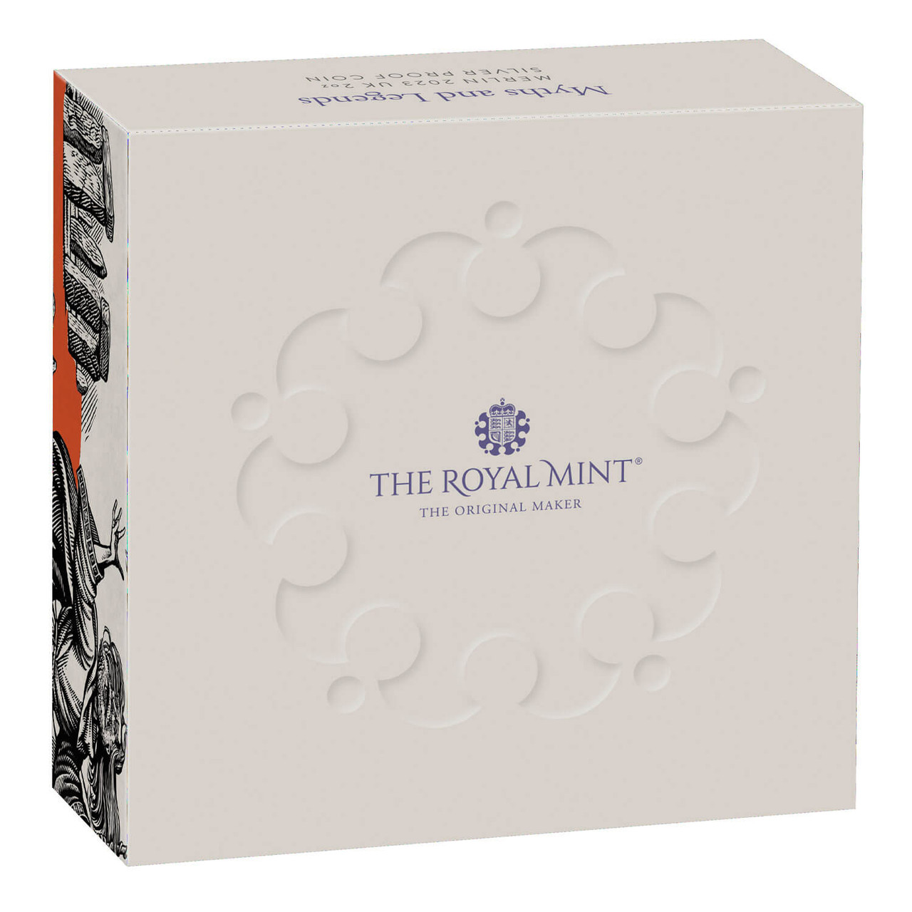 Myths and Legends Merlin 2023 UK 2oz Silver Proof Coin