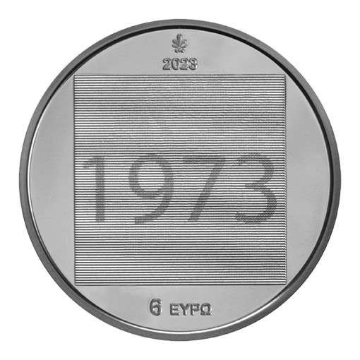 GREECE 2023 6 EURO POLYTECHNIC UPRISING SILVER PROOF COIN
