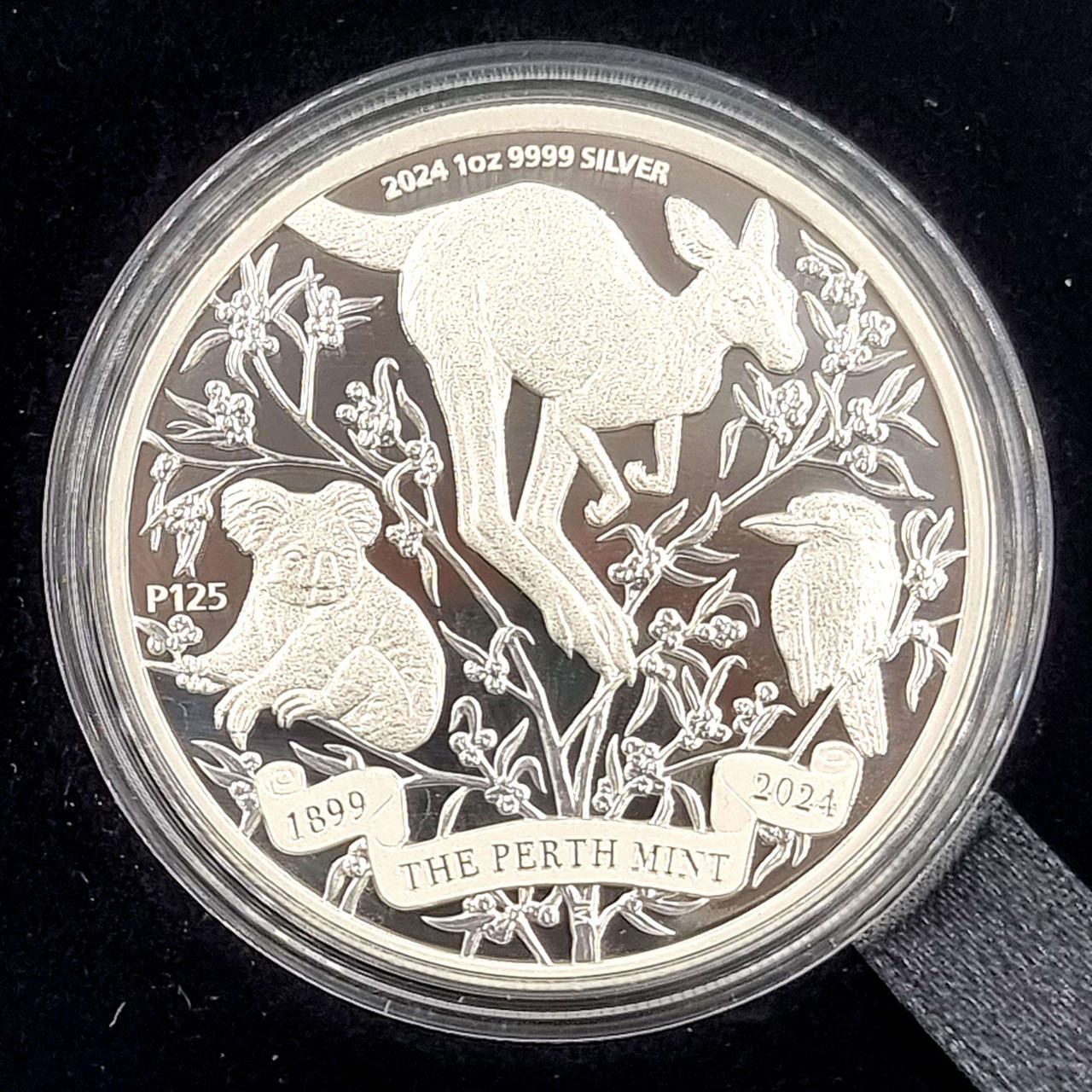 Australia 2024 Perth 125th Anniversary 1oz Silver Proof Coin