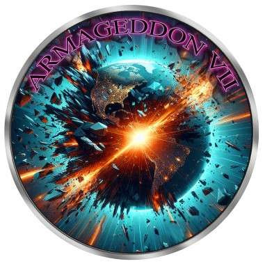 GRIM REAPER Armageddon VII 1 oz Silver Coin Canada 2024