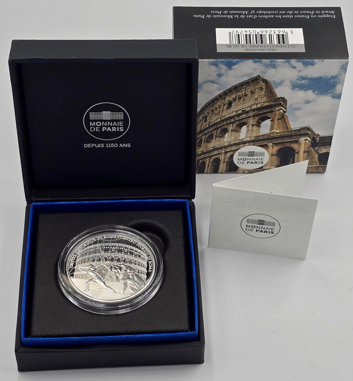 France 2025 The Colosseum UNESCO 10€ silver Proof coin