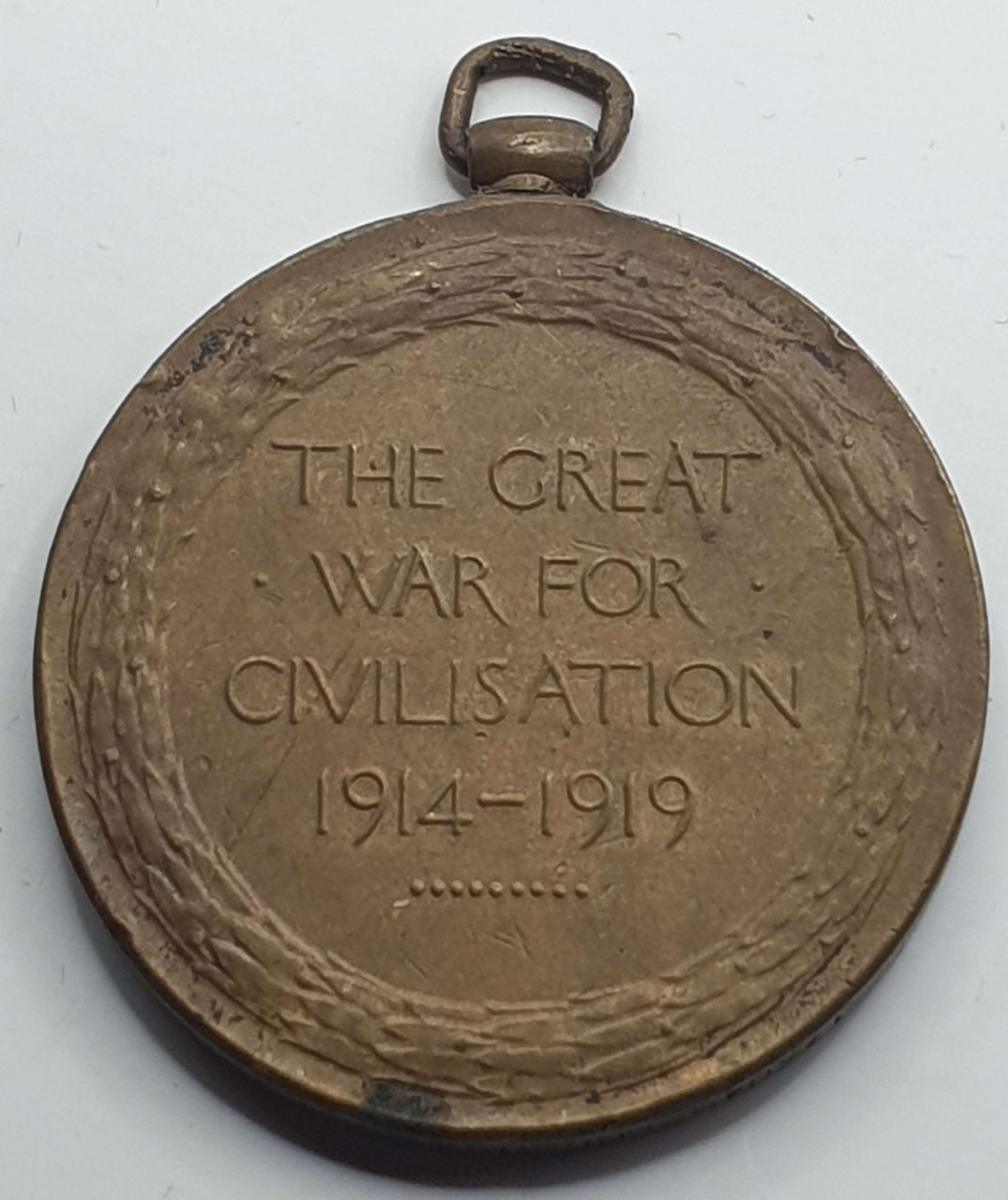 GREAT BRITAIN WWI Great War For Civilization 1914-1919 Medal