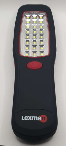 LEXMAN VERY STRONG 24 LED TORCH - BANKNOTE FOLD DETECTOR
