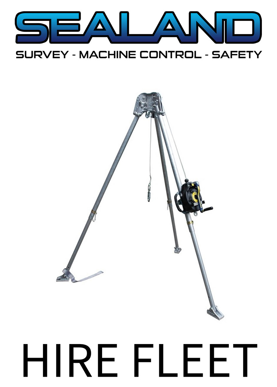 Fall Arrest Tripod and Block Hire - Sealand Survey and Safety Equipment