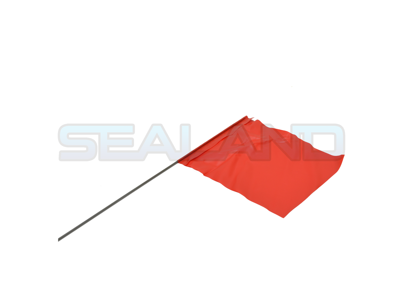 Red Marking Flags - Pack of 100 - Sealand Survey and Safety Equipment