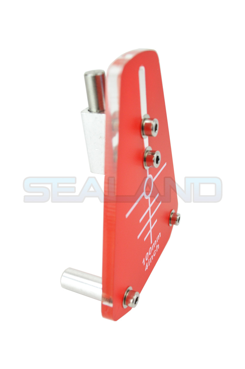 Leica Small 100mm Pipe Laser Target - Sealand Survey and Safety Equipment