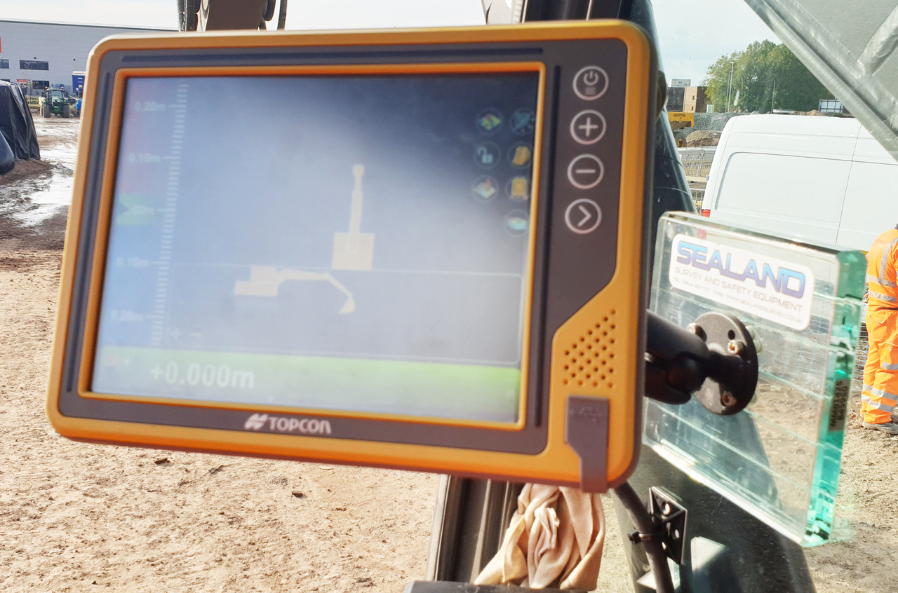 Machine Control Screen Window Mount - Sealand Survey and Safety Equipment
