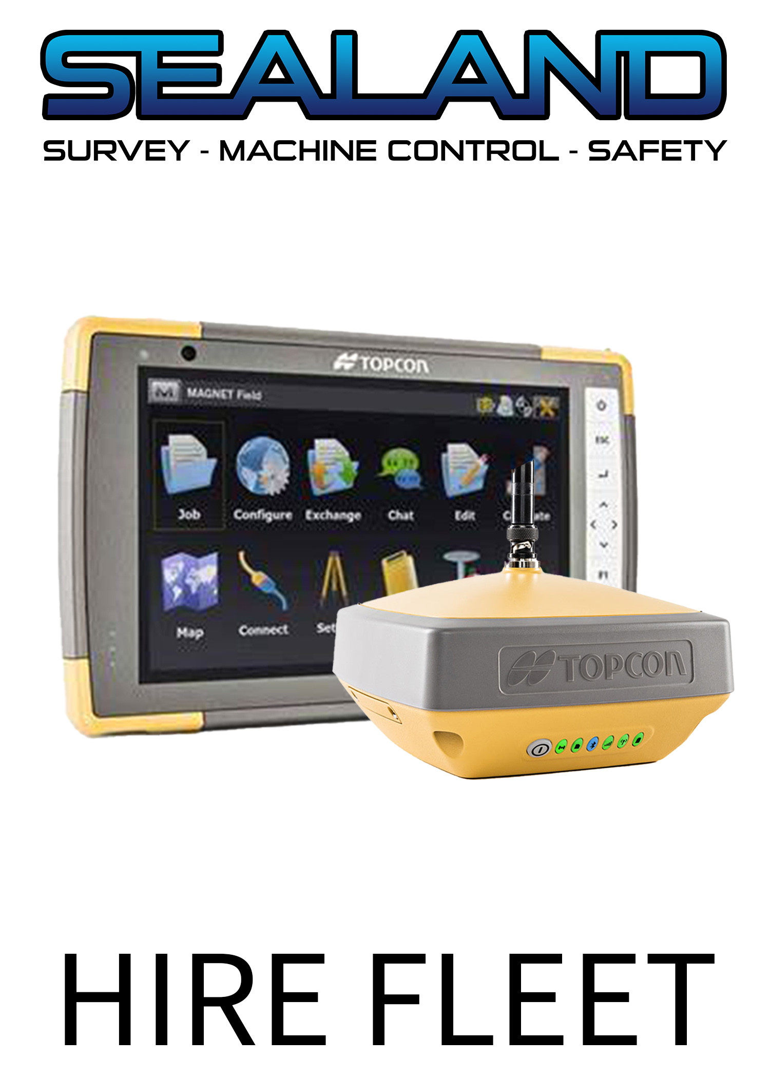 Topcon Network Rover Hire - Sealand Survey and Safety Equipment