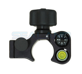 Seco Pole Clamp with Level Vial and Compass - Sealand Survey and Safety ...