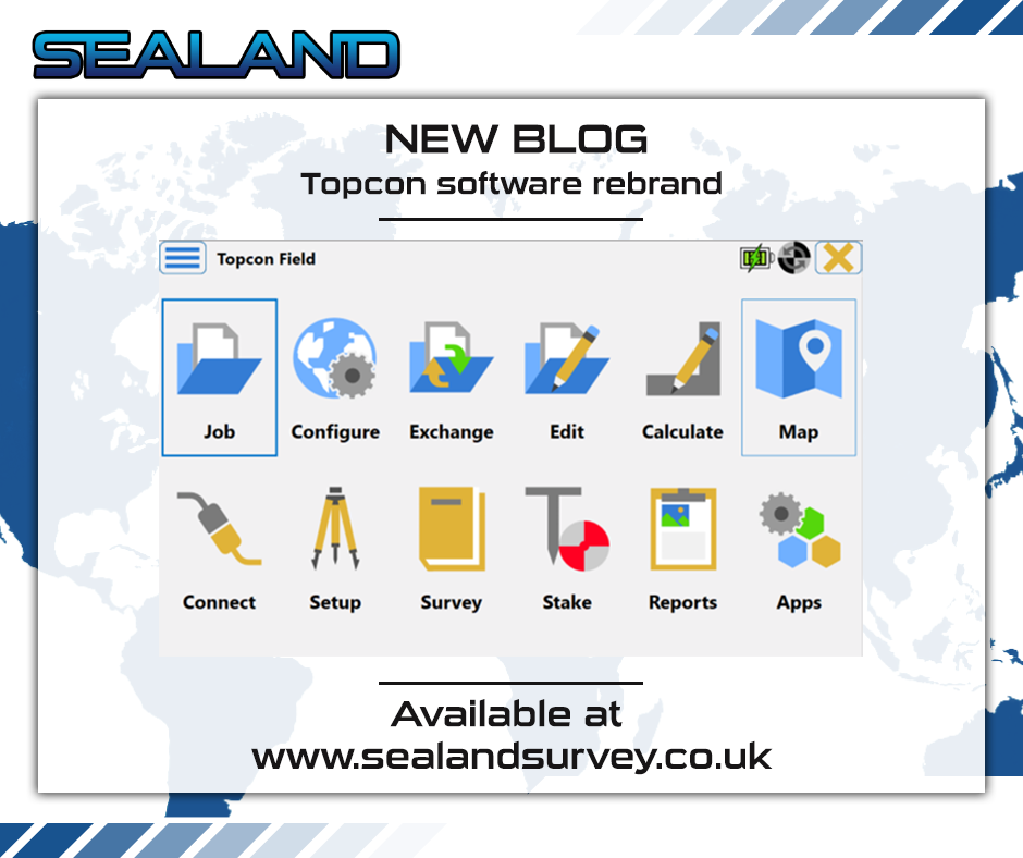 Topcon Software Rebrand - Sealand Survey and Safety Equipment