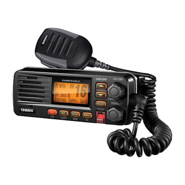 Marine Cb Radios For Boats UNIDEN UM725GBT Fixed Mount VHF 25W Marine ...
