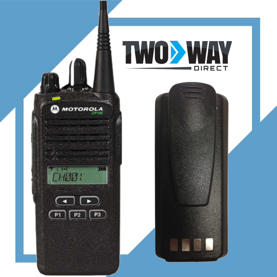 What Is Included In Your Purchase of The Motorola CP185 Two-Way Radio ...