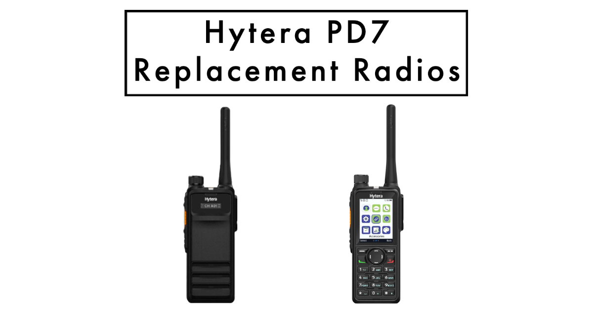 Hytera PD7 Series Replacement Two Way Radios - TwoWayDirect.Com
