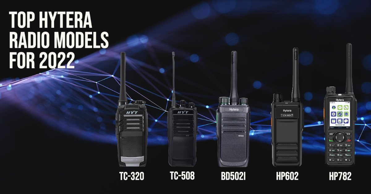 Top Hytera Two-Way Radio Models For 2022 - TwoWayDirect.Com
