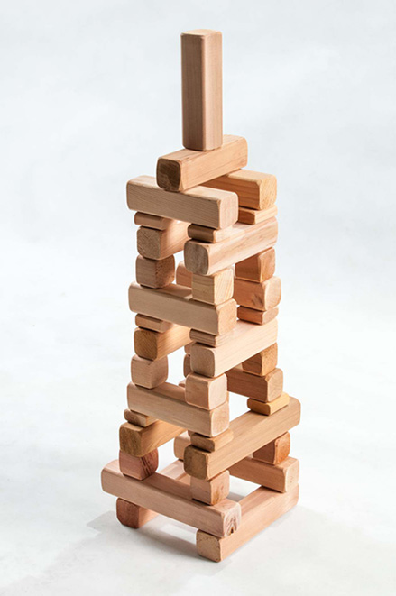Handcrafted Cedar Building Blocks for Sustainable and Durable Playtime ...