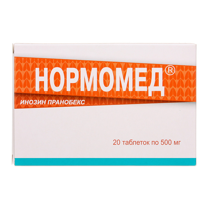 Buy NORMOMED® (Inosine pranobex, Imunovir, Delimmun, Isoprinosine) 500 ...