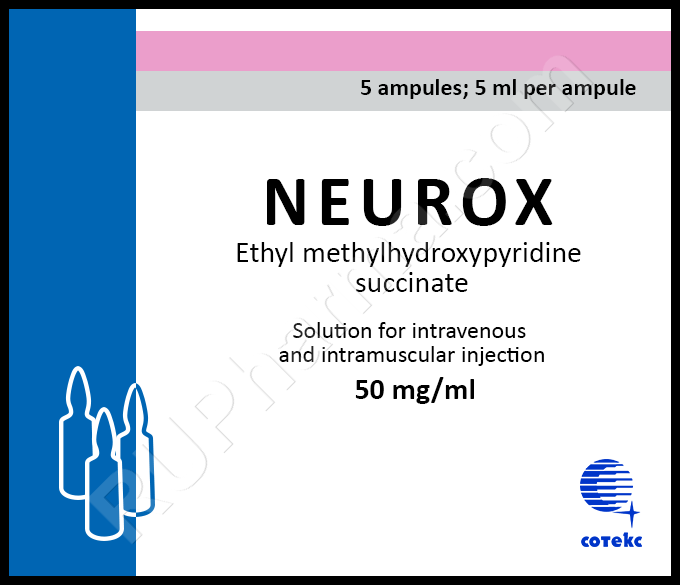 Buy NEUROX® (Mexifin) 2 ml(50mg)/amp, 10 amps