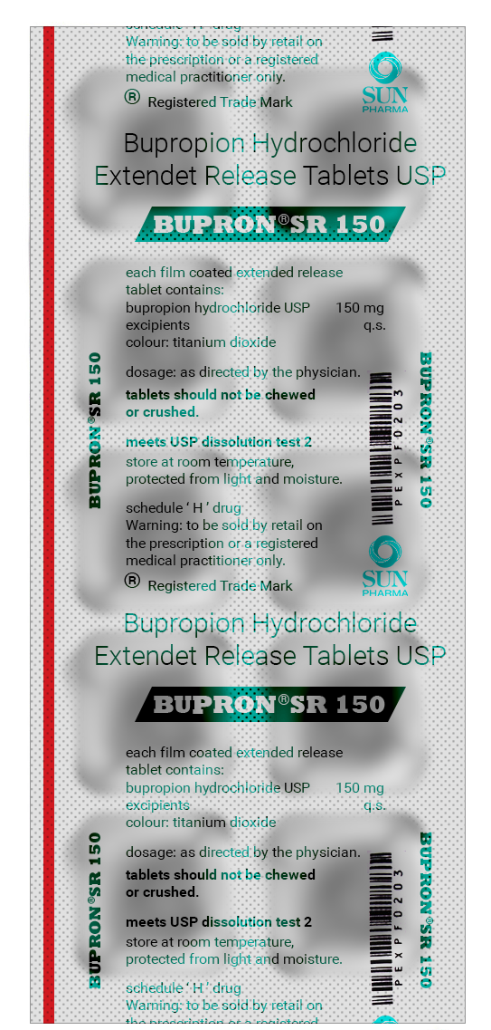 Buy BUPRON XL 150® (Zyban) 150 mg/tab, 10 tabs