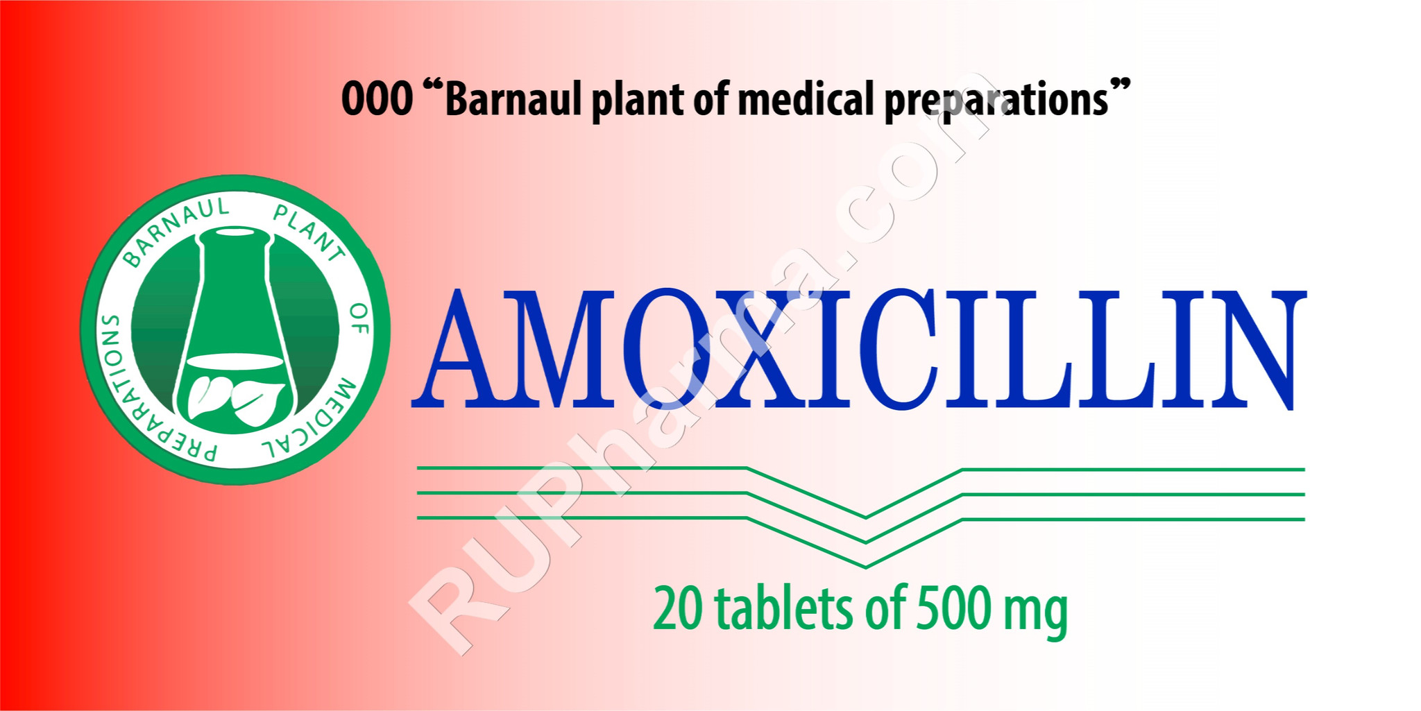 Buy AMOXICILLIN 500 mg/tab, 20 tab/pack