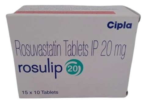 Buy ROSULIP (Rosuvastatin) 5-40 mg/tab, 50 tabs/pack