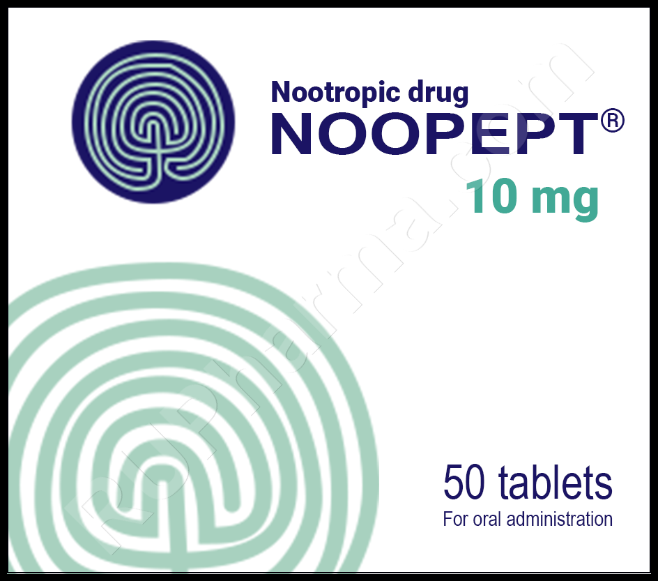 Buy pharmaceutical NOOPEPT 10 mg/tab, 50 tabs