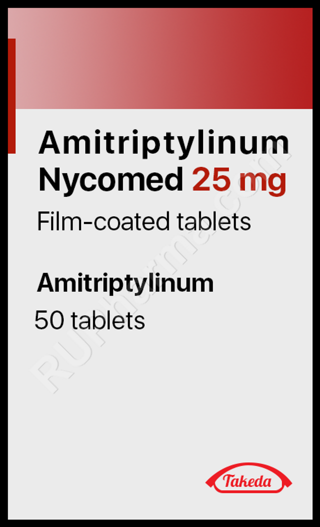 Buy AMITRIPTILYNE® (Amitrip) 25 mg/tab, 50 tabs