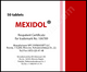 Buy MEXIDOL® (Emoxipine) 125 mg/tab, 50 tabs